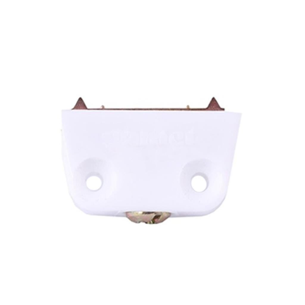 Samet Plastik Tırnaklı Dolap Çektirme Beyaz 100 Lü